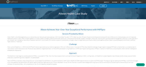 Alteon Health Success Story