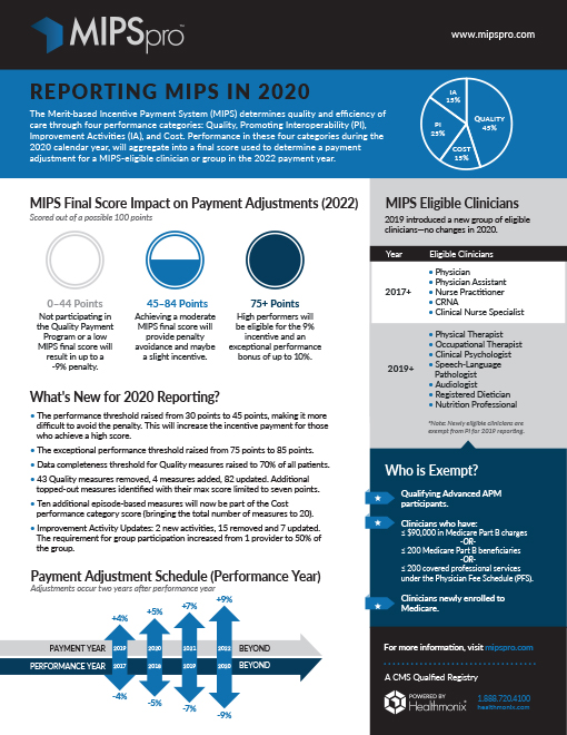 MIPS Reporting in 2020 Overview